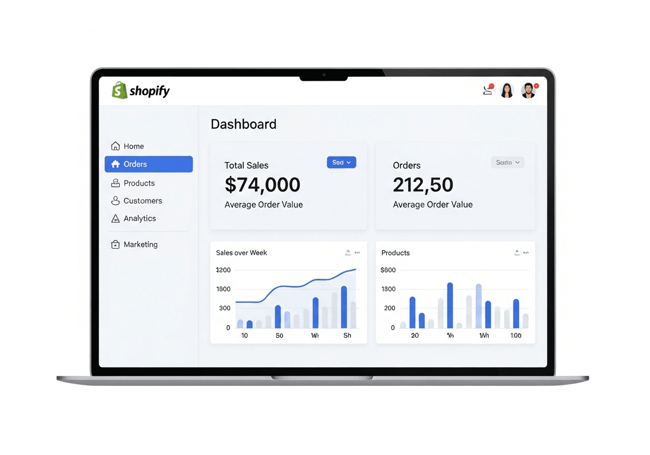 A Complete Guide To Navigating And Using The Shopify Dashboard